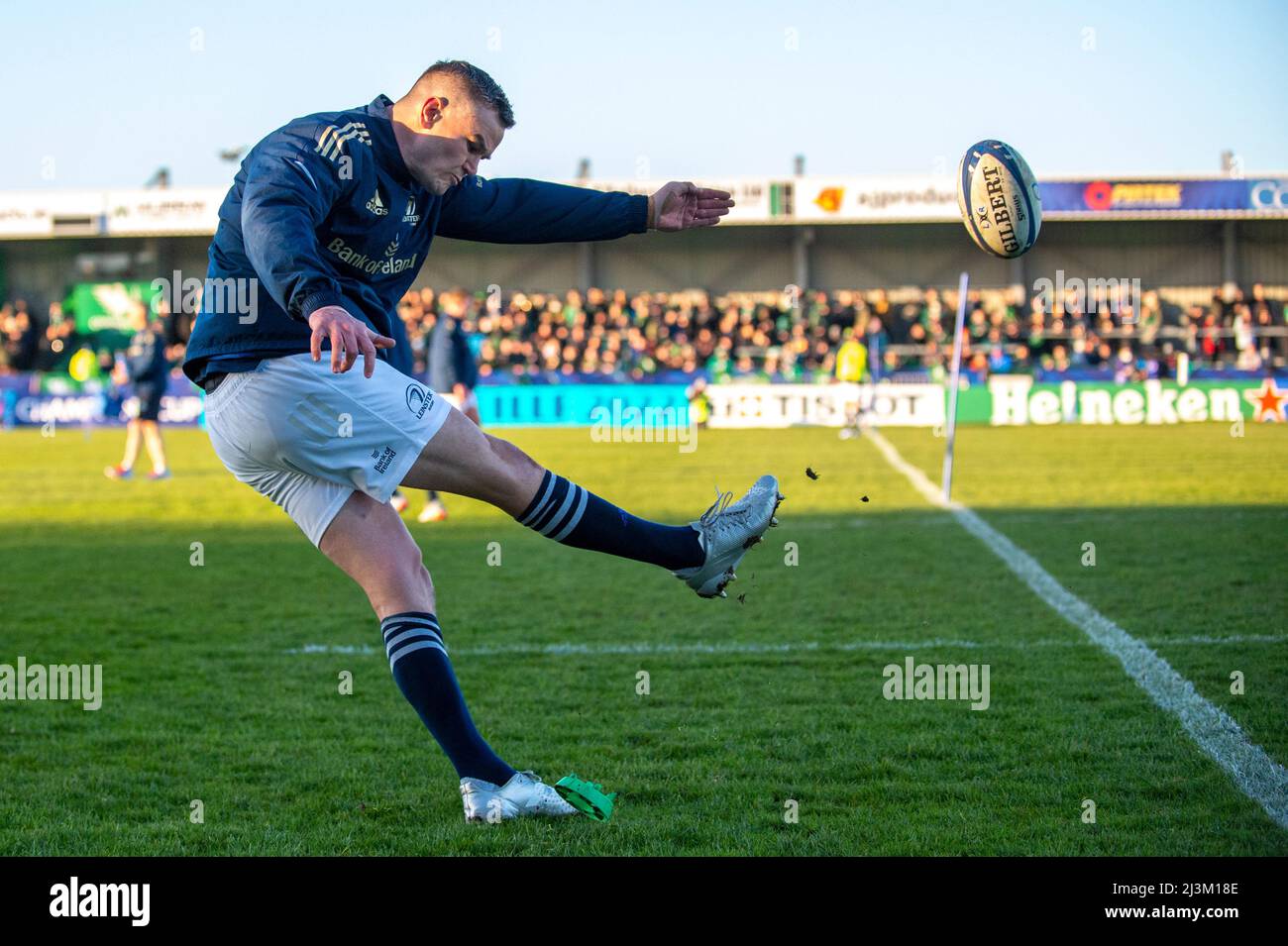 Galway, Ireland. 09th Apr, 2022. Johnny Sexton of Leinster during the ...