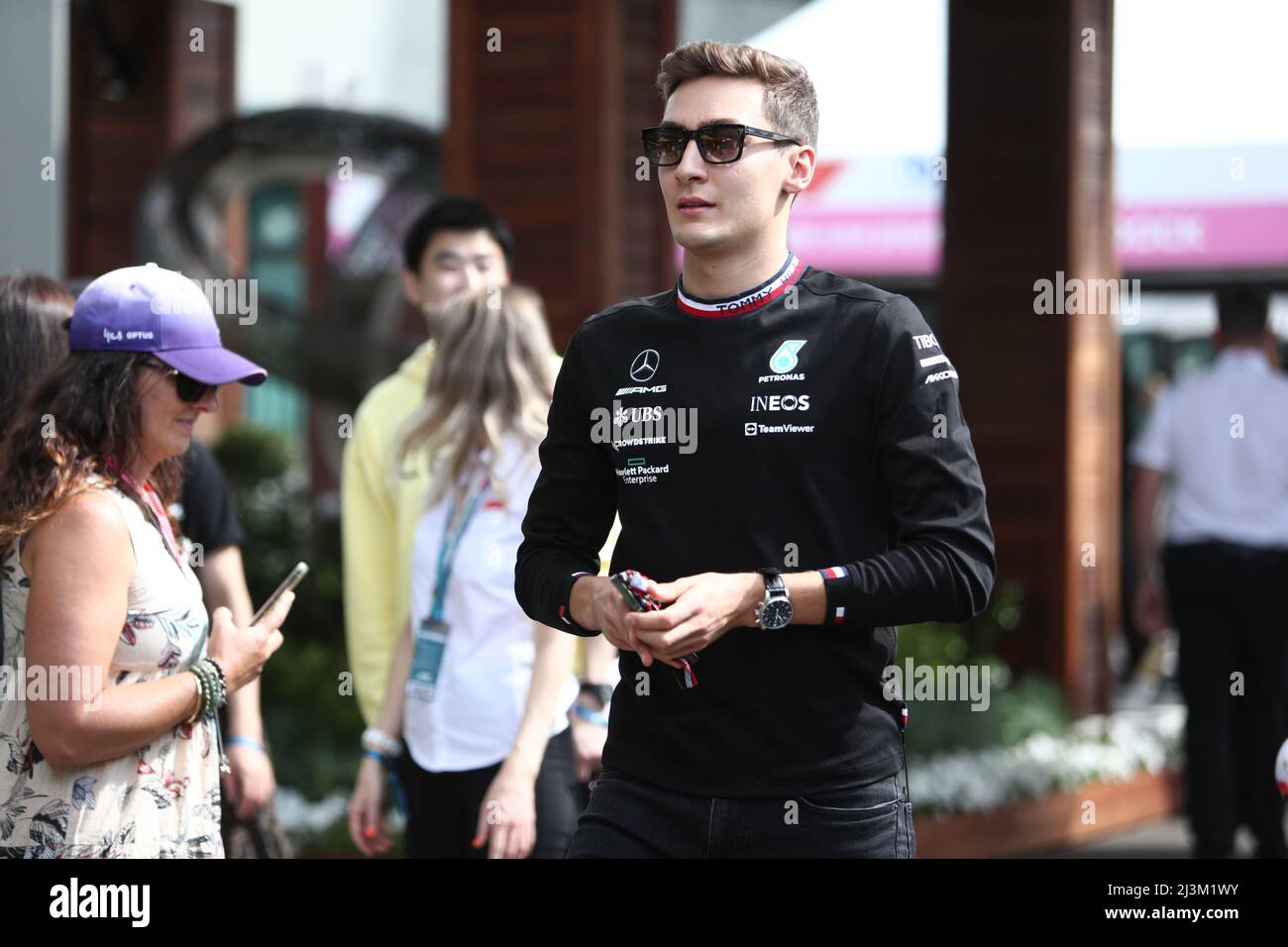 George russell melbourne paddock hi-res stock photography and images ...