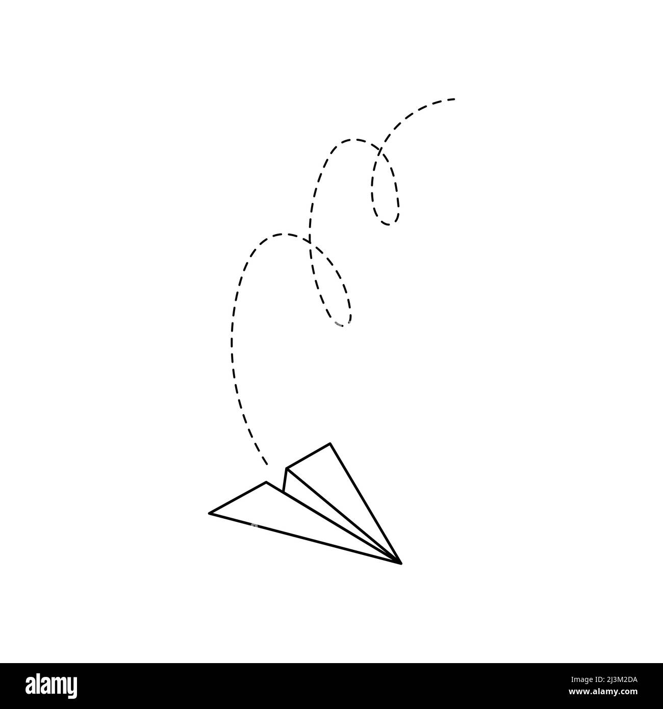Paper Plane Drawing