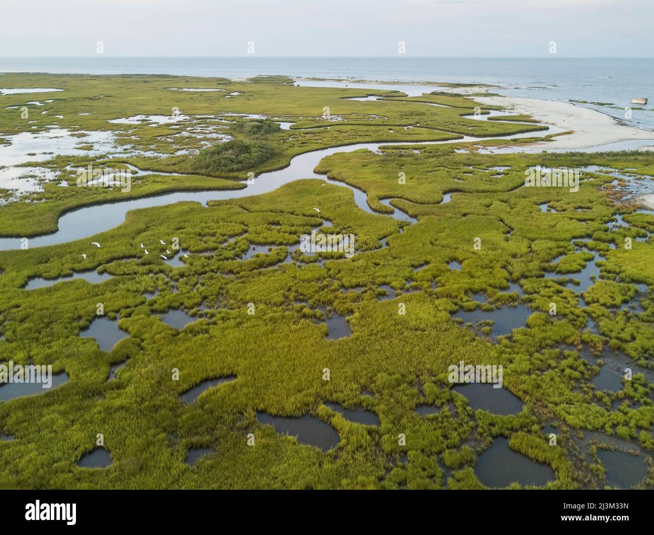 Chesapeake bay aerial view hi-res stock photography and images - Alamy