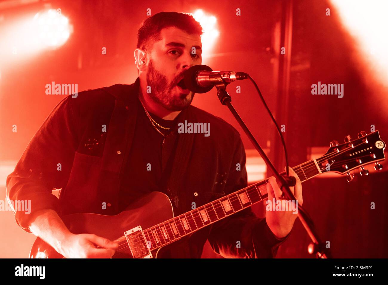 Milan Italy. 08 April 2022. The canadian duo THE BLUE STONES performs ...