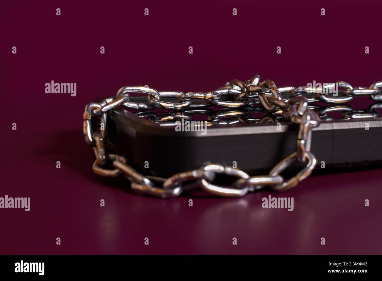 No mobile phone phobia nomophobia hi-res stock photography and images ...