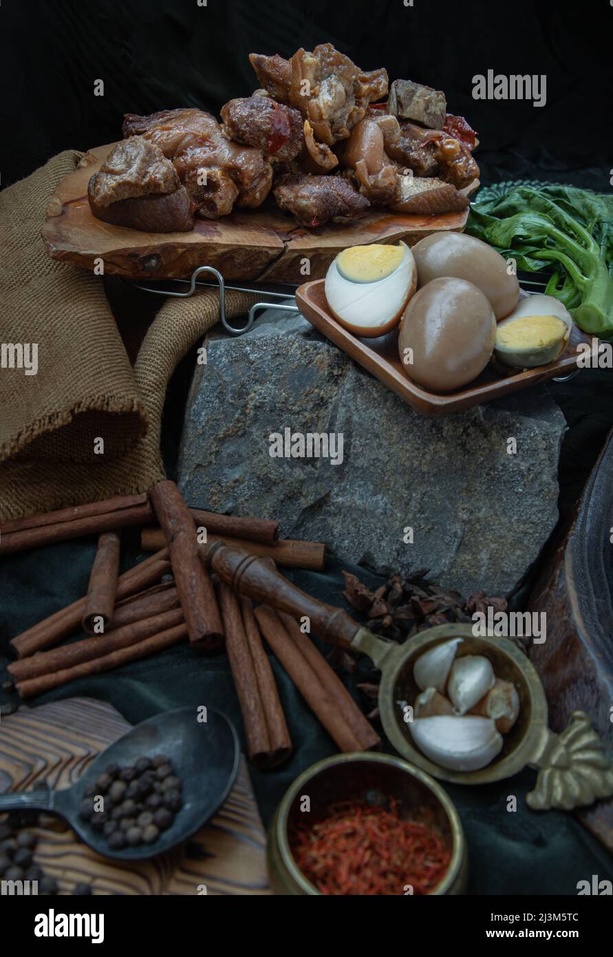 Slow braised pork leg hi-res stock photography and images - Alamy