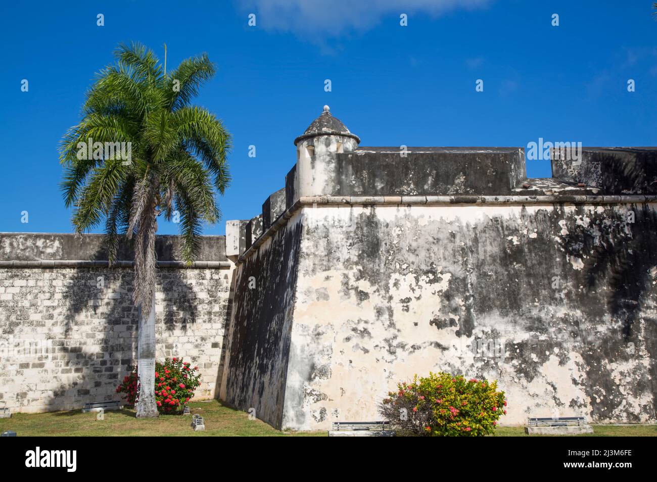 Fortified Colonial Wall, Old Town of San Francisco de Campeche, UNESCO ...