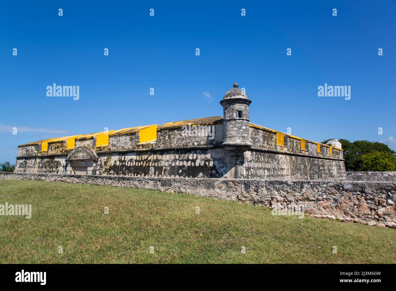 Fort of San Jose el Alto, 1792; San Francisco de Campeche, State of ...