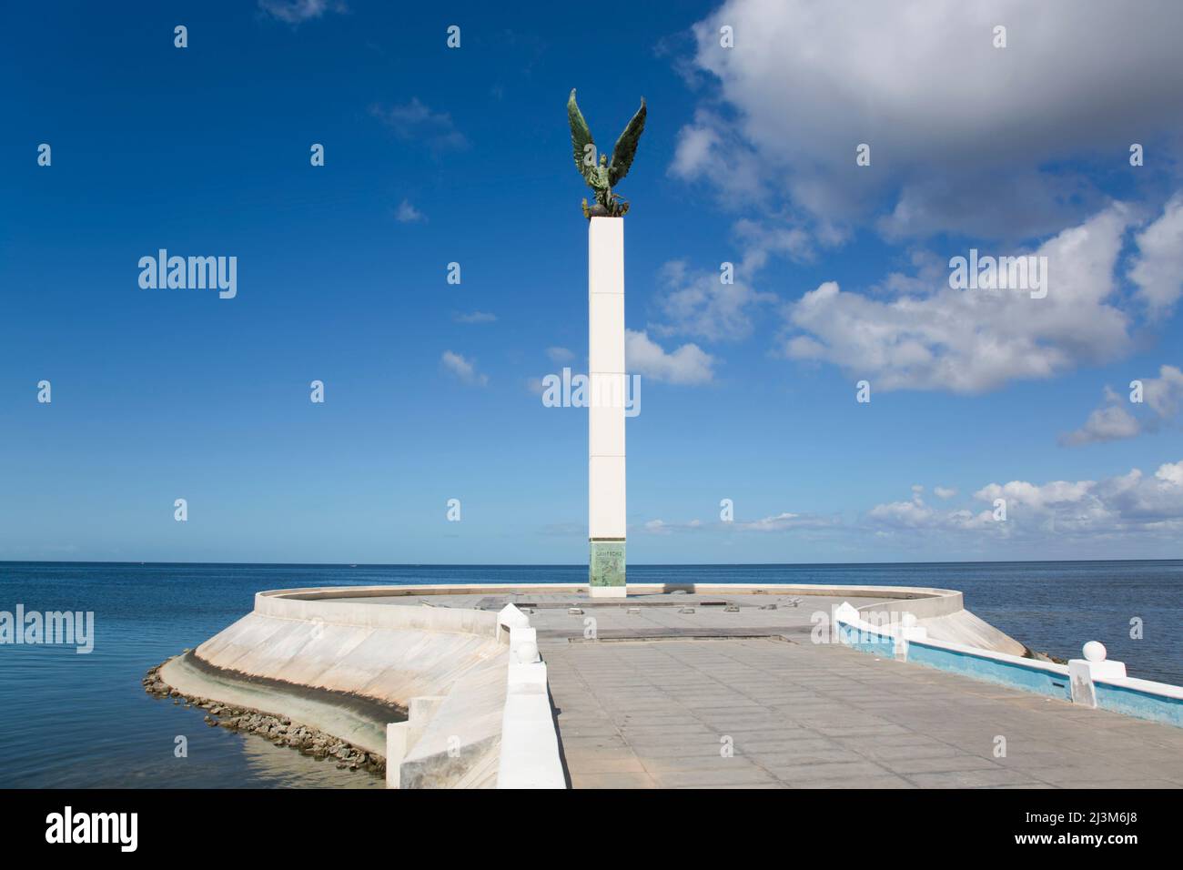 Mayan Angel Statue, Old Town San Francisco de Campeche, UNESCO World ...