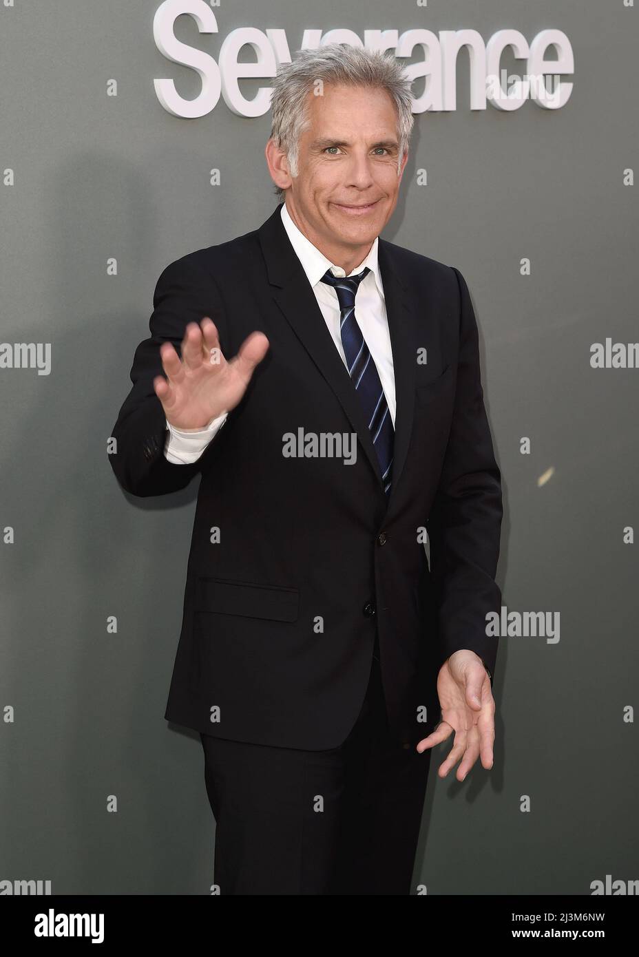 Ben Stiller walking on the red carpet at Apple Original Series ...