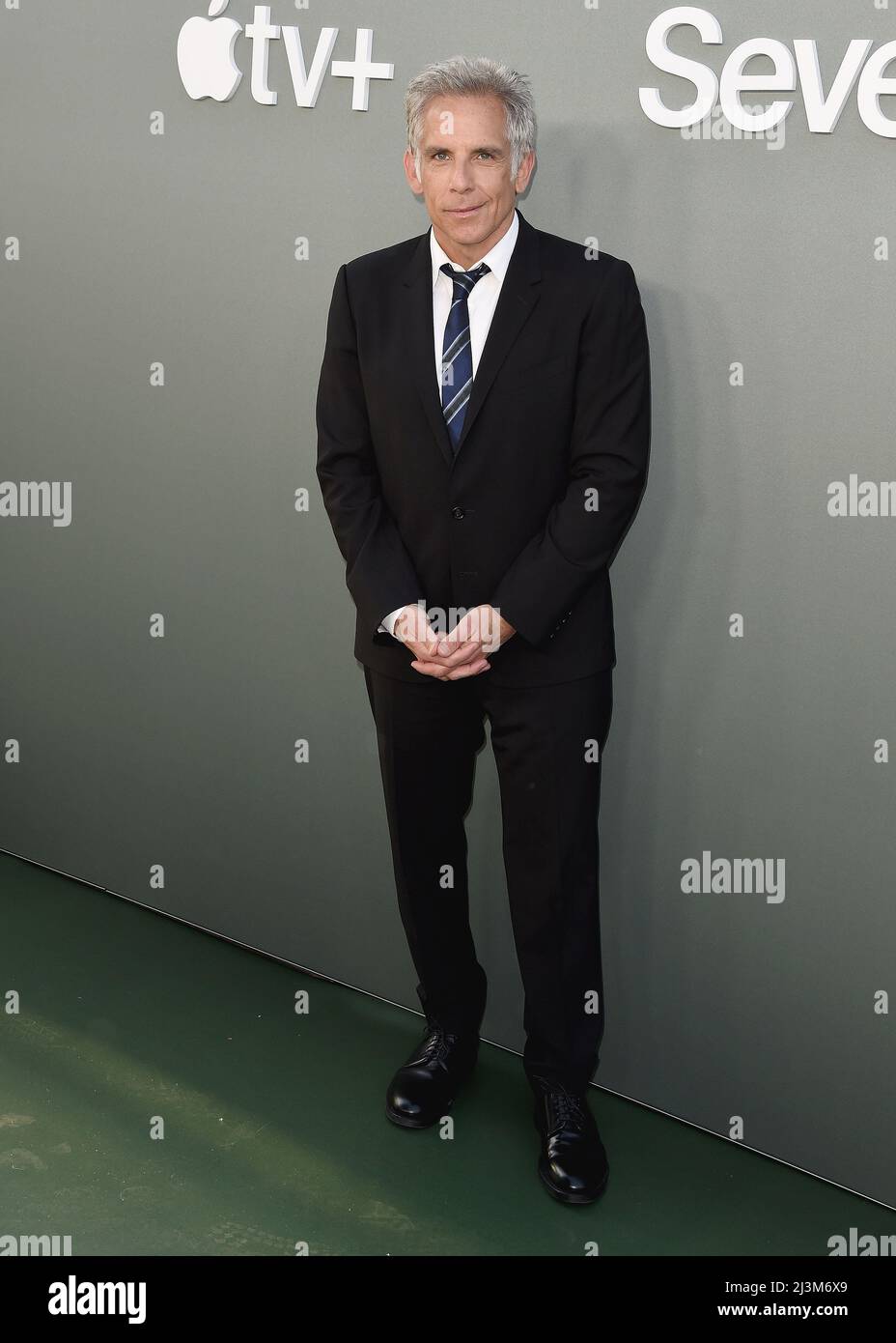 Ben Stiller walking on the red carpet at Apple Original Series ...