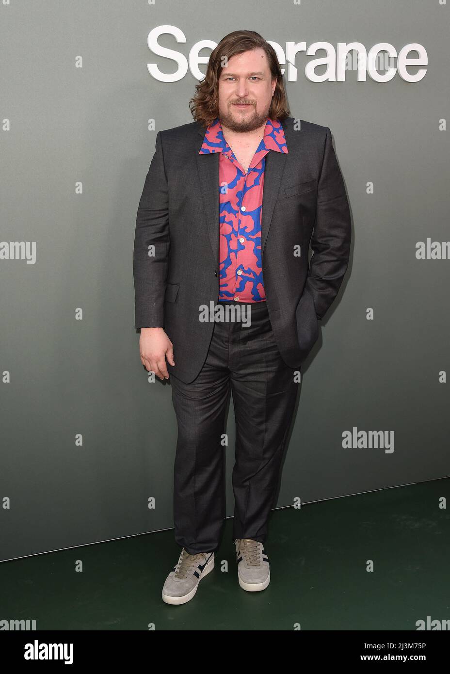 Michael Chernus walking on the red carpet at Apple Original Series ...