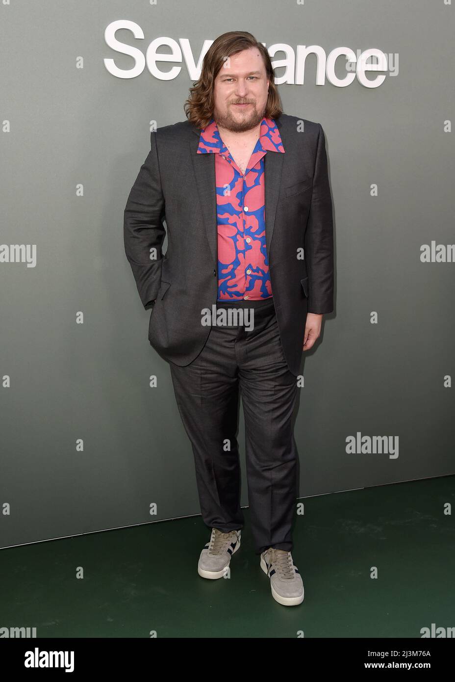 Michael Chernus walking on the red carpet at Apple Original Series ...