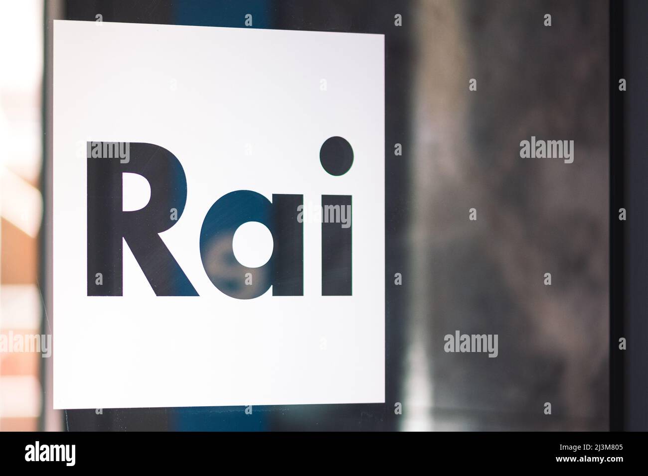 RAI Radio Televisione Italiana, logo of Italian state radio and ...