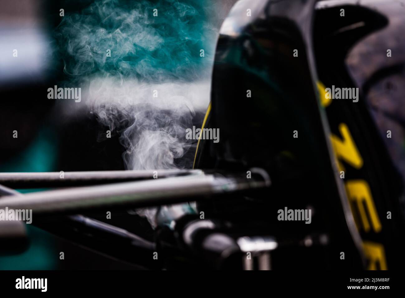 Melbourne, Australia. 08th Apr, 2022. Aston Martin F1 Team AMR22 ...