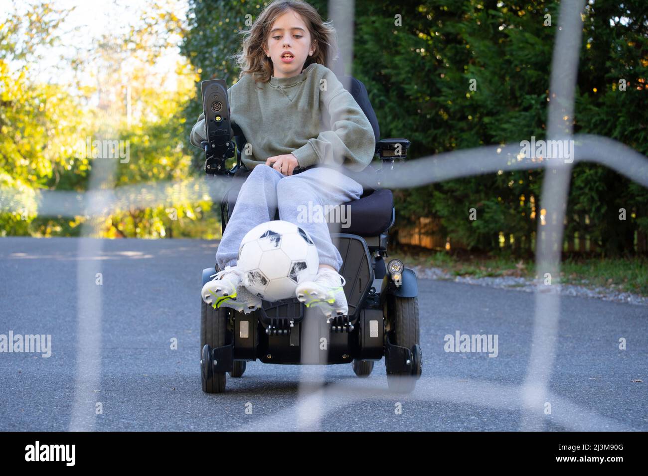 Muscular dystrophy wheelchair child hi-res stock photography and images ...