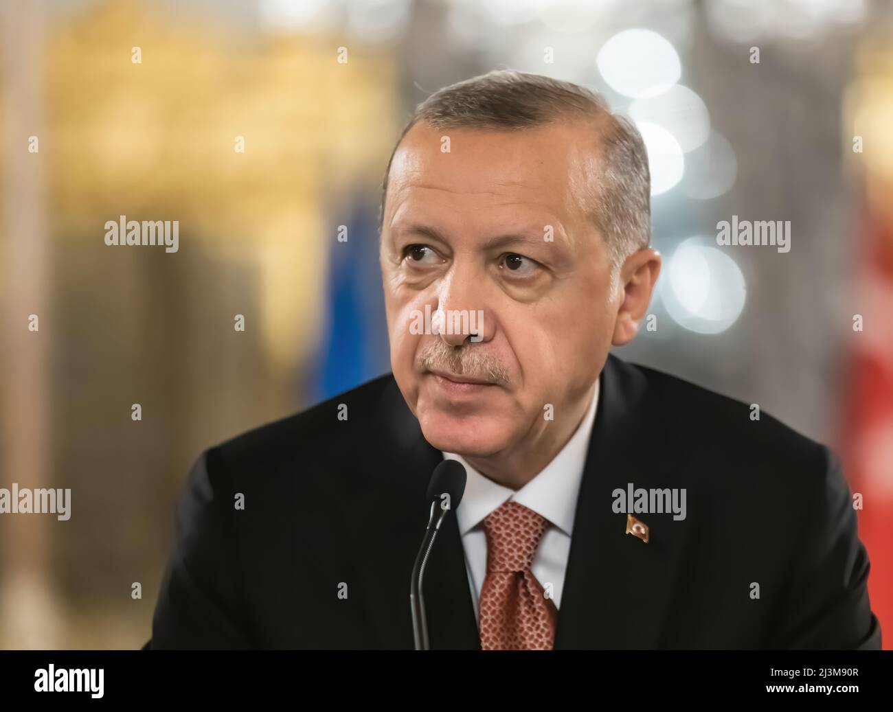 Istanbul, Turkey. 3rd Nov, 2018. Turkish President Recep Tayyip Erdogan ...