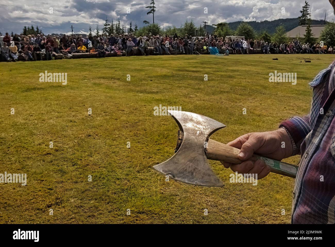 Logging competition hi-res stock photography and images - Alamy