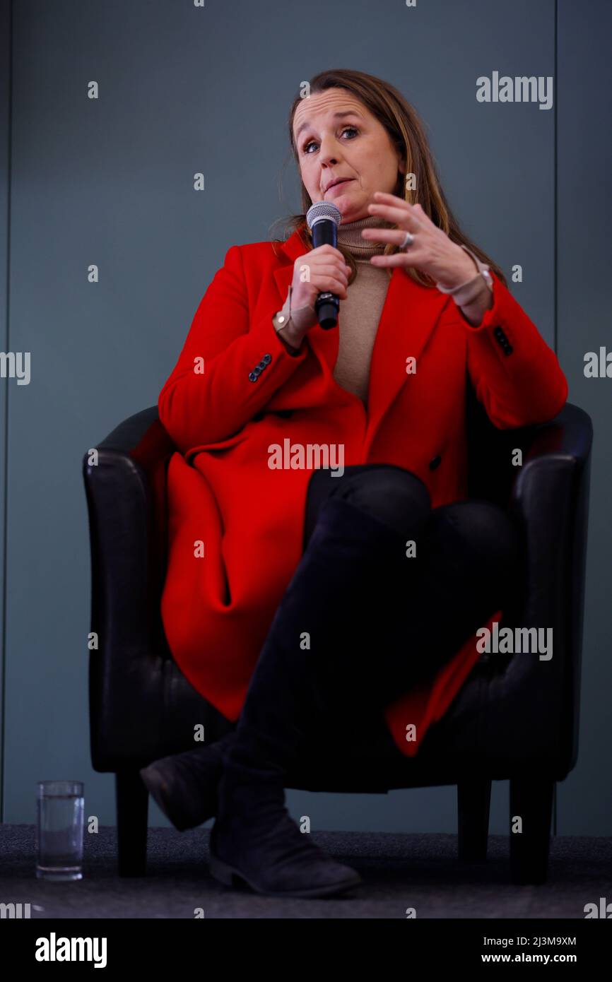 Alice Plunkett during the Aintree Grand Womens Summit during Ladies Day ...