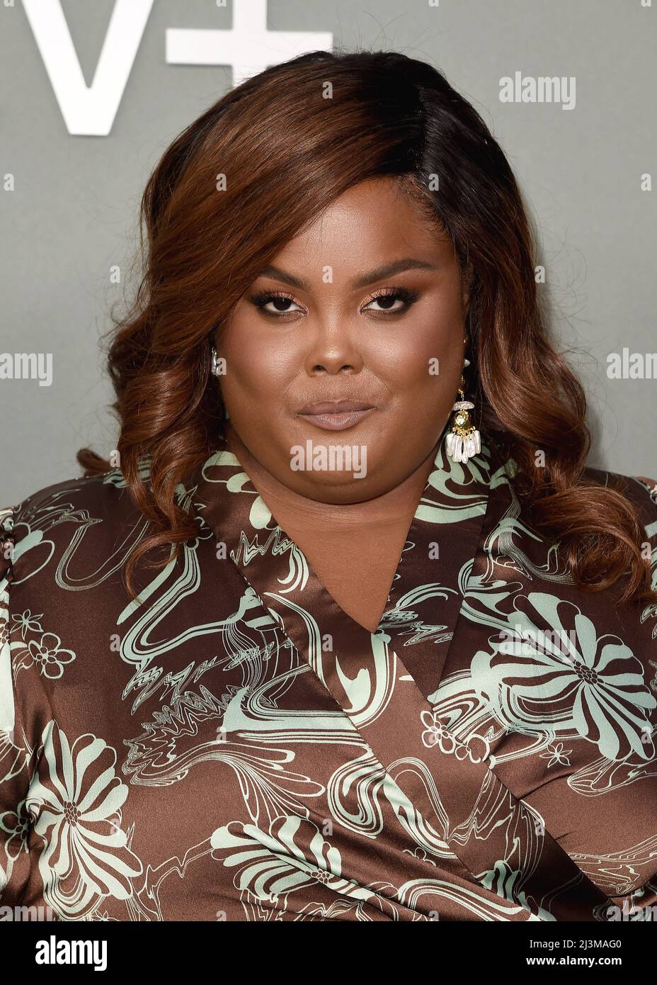 Danielle Pinnock walking on the red carpet at Apple Original Series ...