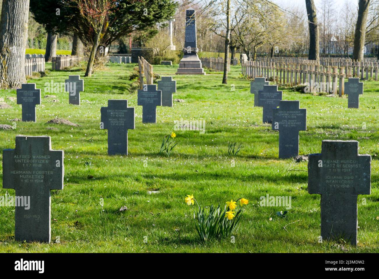 German wwi graves hi-res stock photography and images - Alamy
