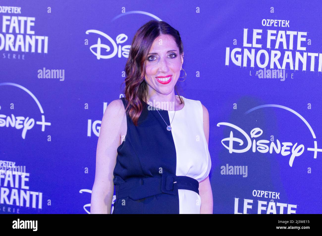Rome, Italy. 08th Apr, 2022. Giulia Greco attends the premiere of TV ...
