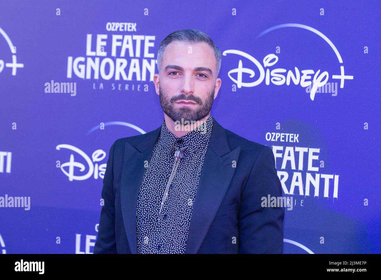 Rome, Italy. 08th Apr, 2022. Luca Pontillo attends the premiere of TV ...