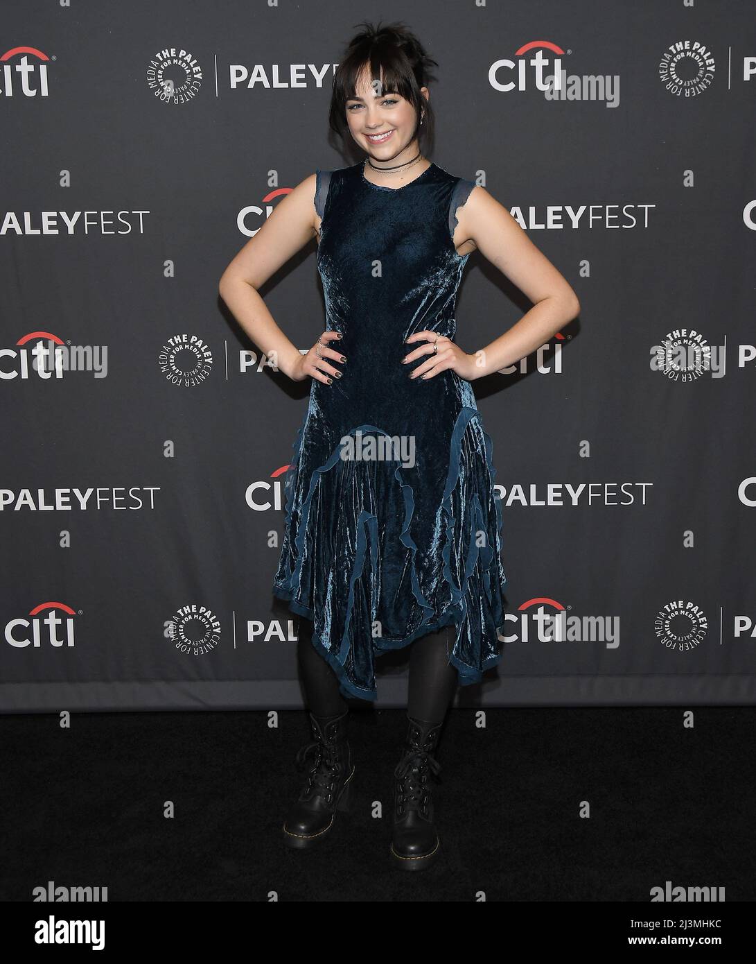 Los Angeles, USA. 08th Apr, 2022. Mary Mouser at PaleyFest LA - COBRA ...