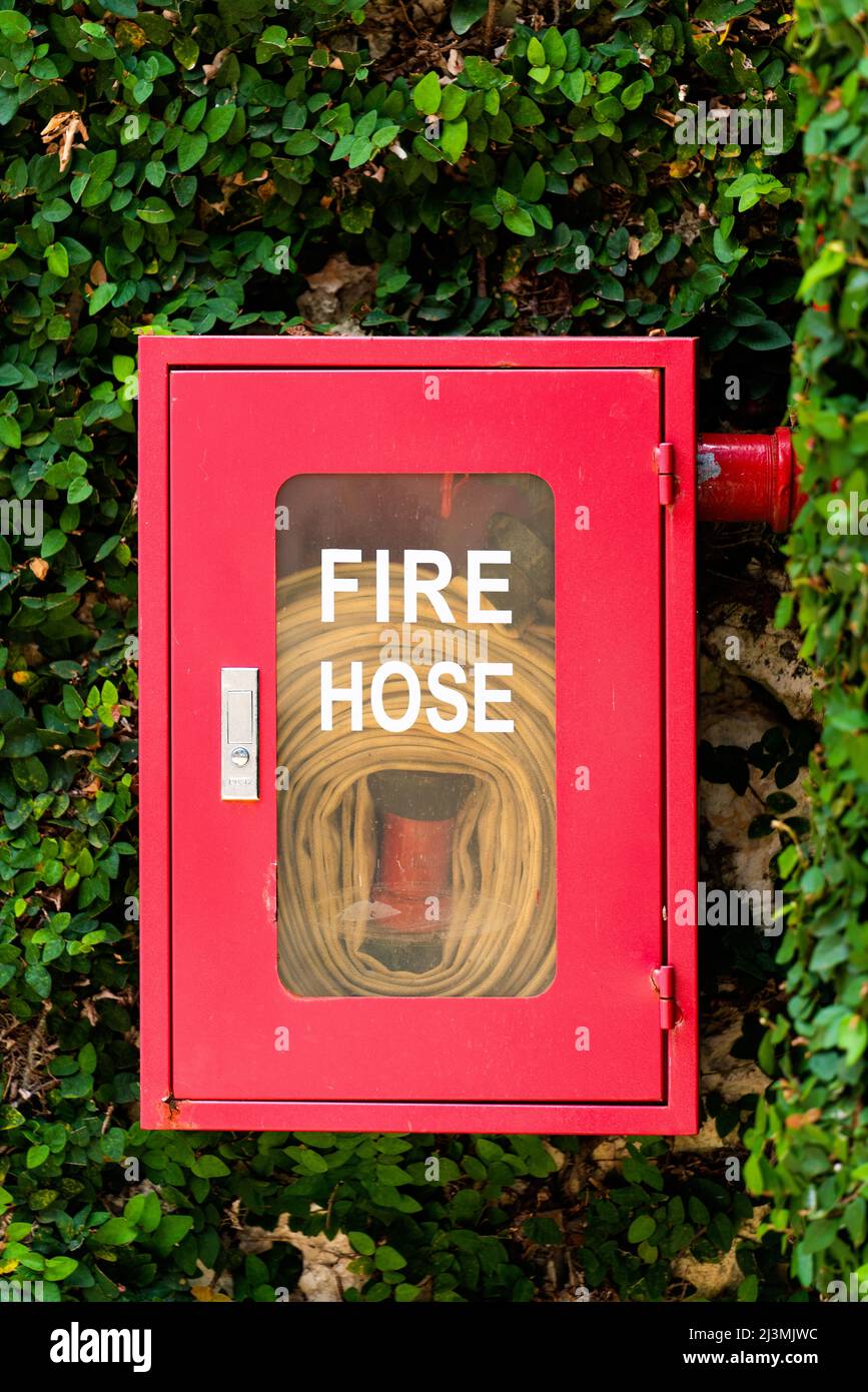 Fire hose reel industrial building hi-res stock photography and images ...