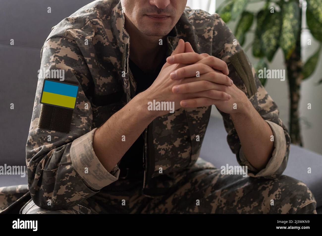 Ukraine patch flag on army uniform. Ukraine military uniform. Ukrainian ...