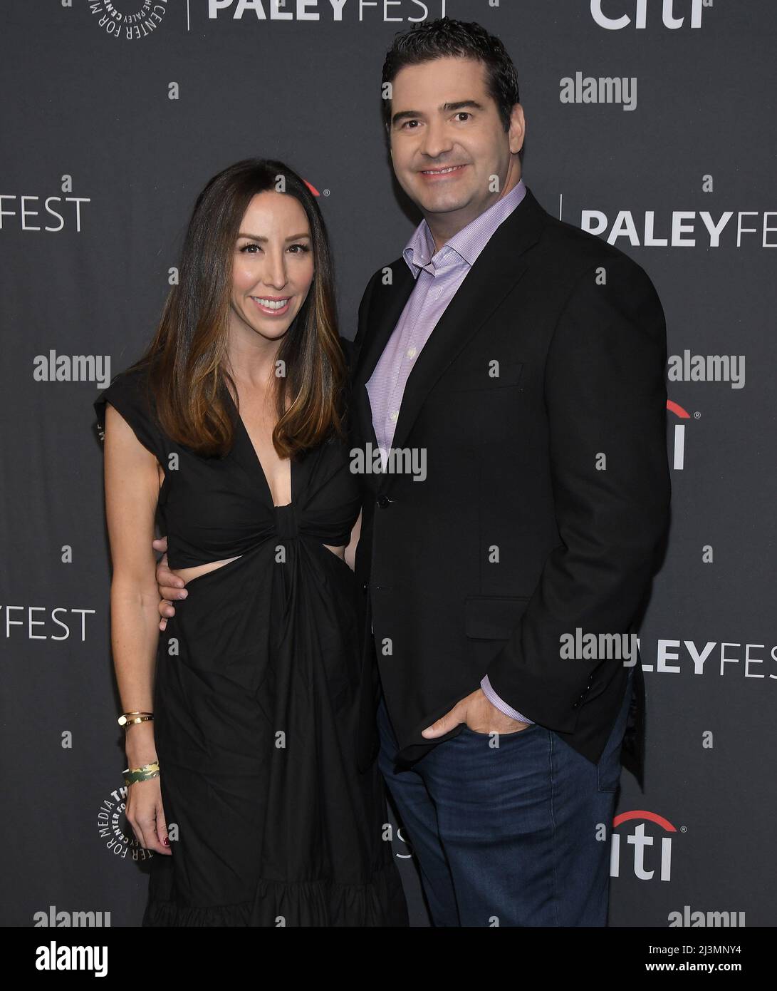 (L-R) Randy Hurwitz and Jon Hurwitz at PaleyFest LA - COBRA KAI held at the Dolby Theatre in ...