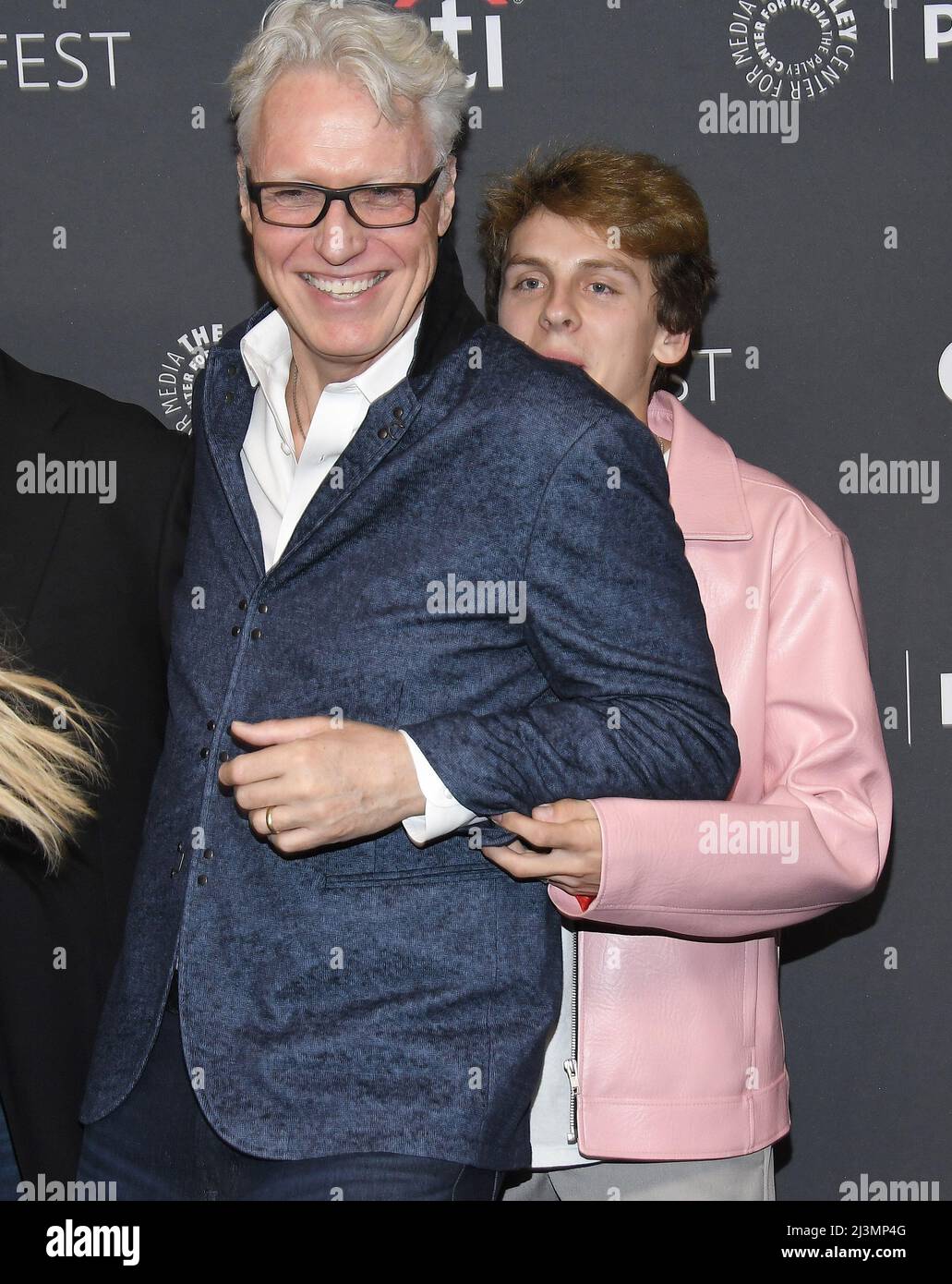 (L-R) Thomas Ian Griffith and Jacob Bertrand at PaleyFest LA - COBRA ...