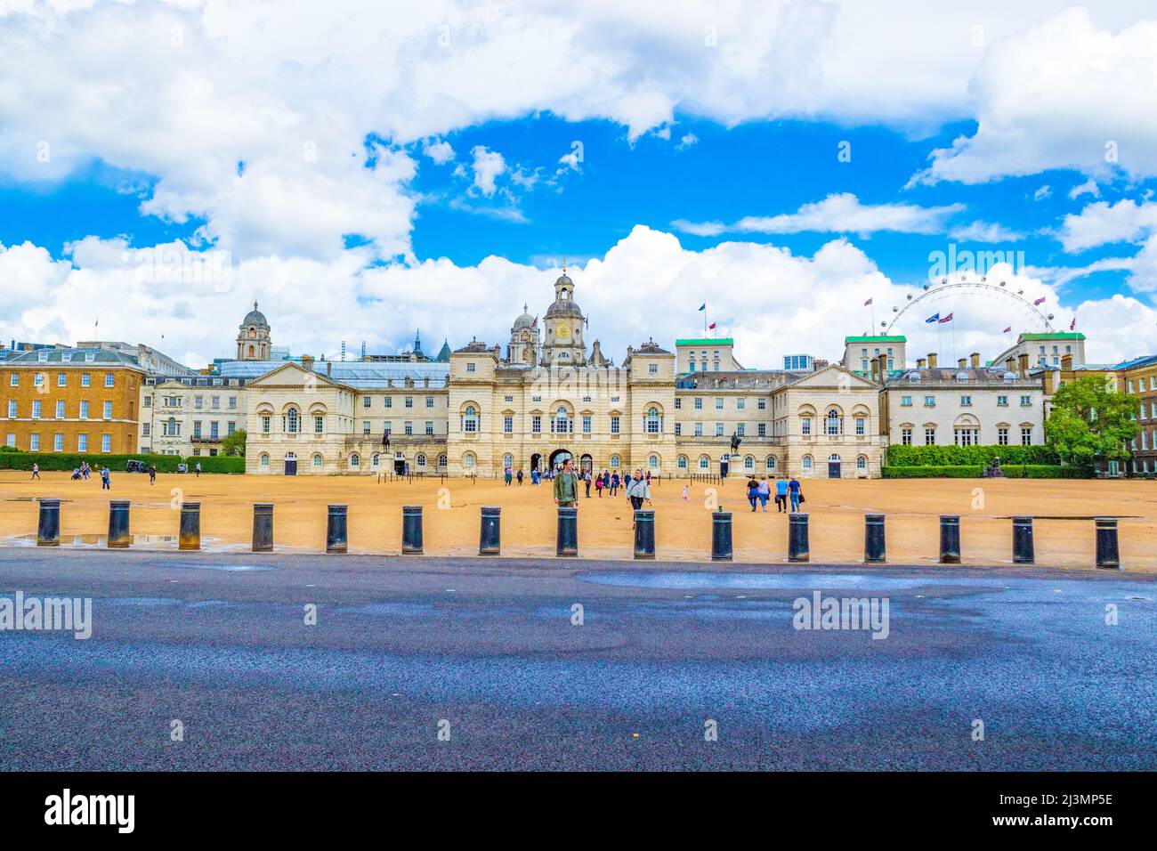 Horse Guards Parade is the ceremonial parade ground in St James`s Park ...