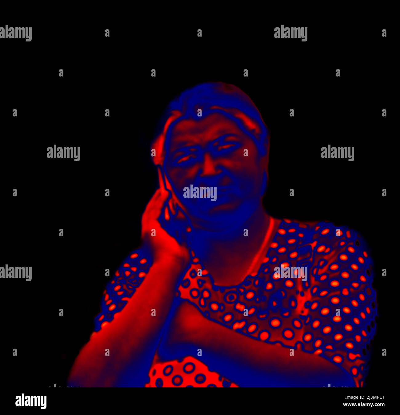 The evil old woman (crone, hag) and the telephone conversation ...