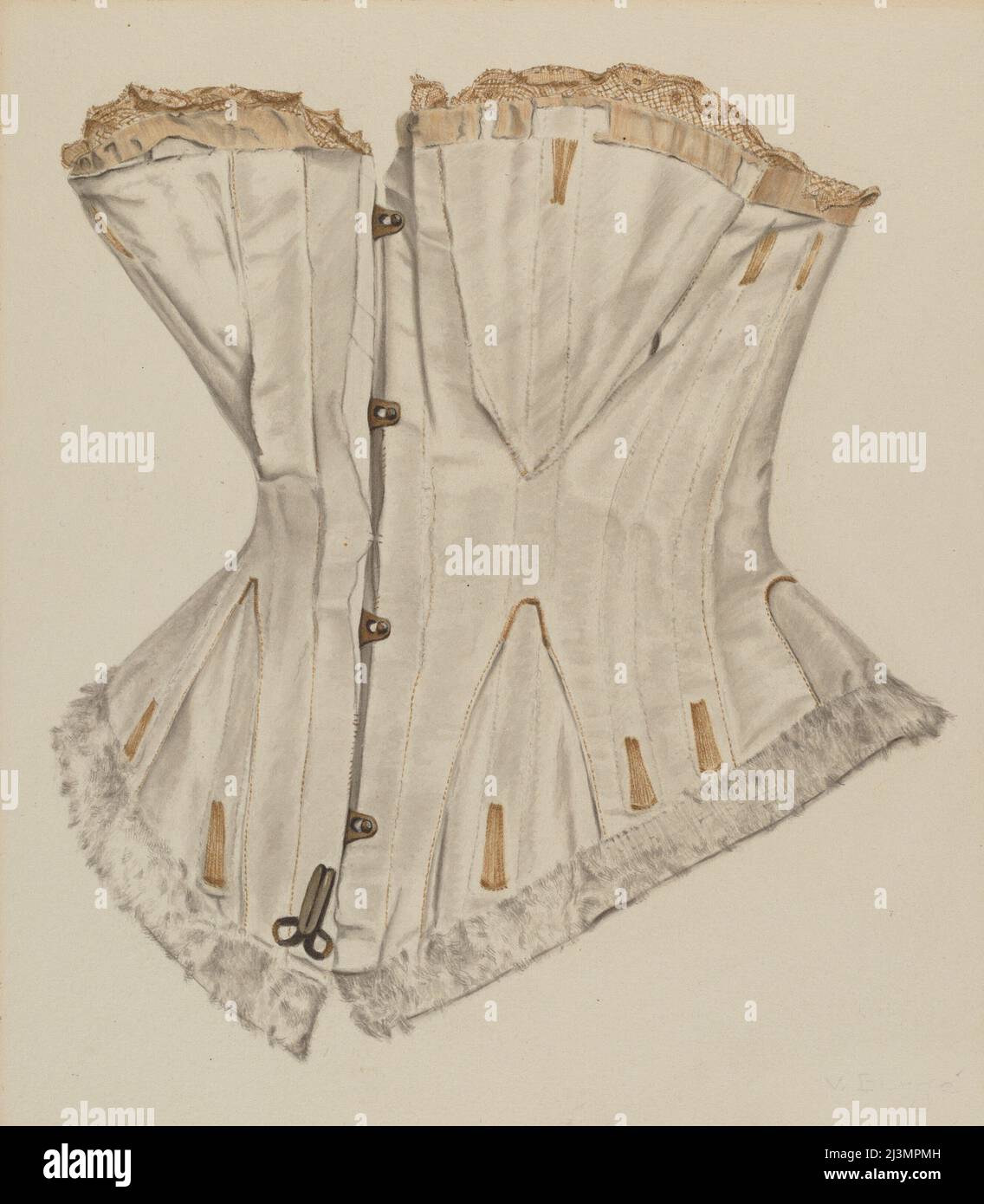 1940’s corset hi-res stock photography and images - Alamy