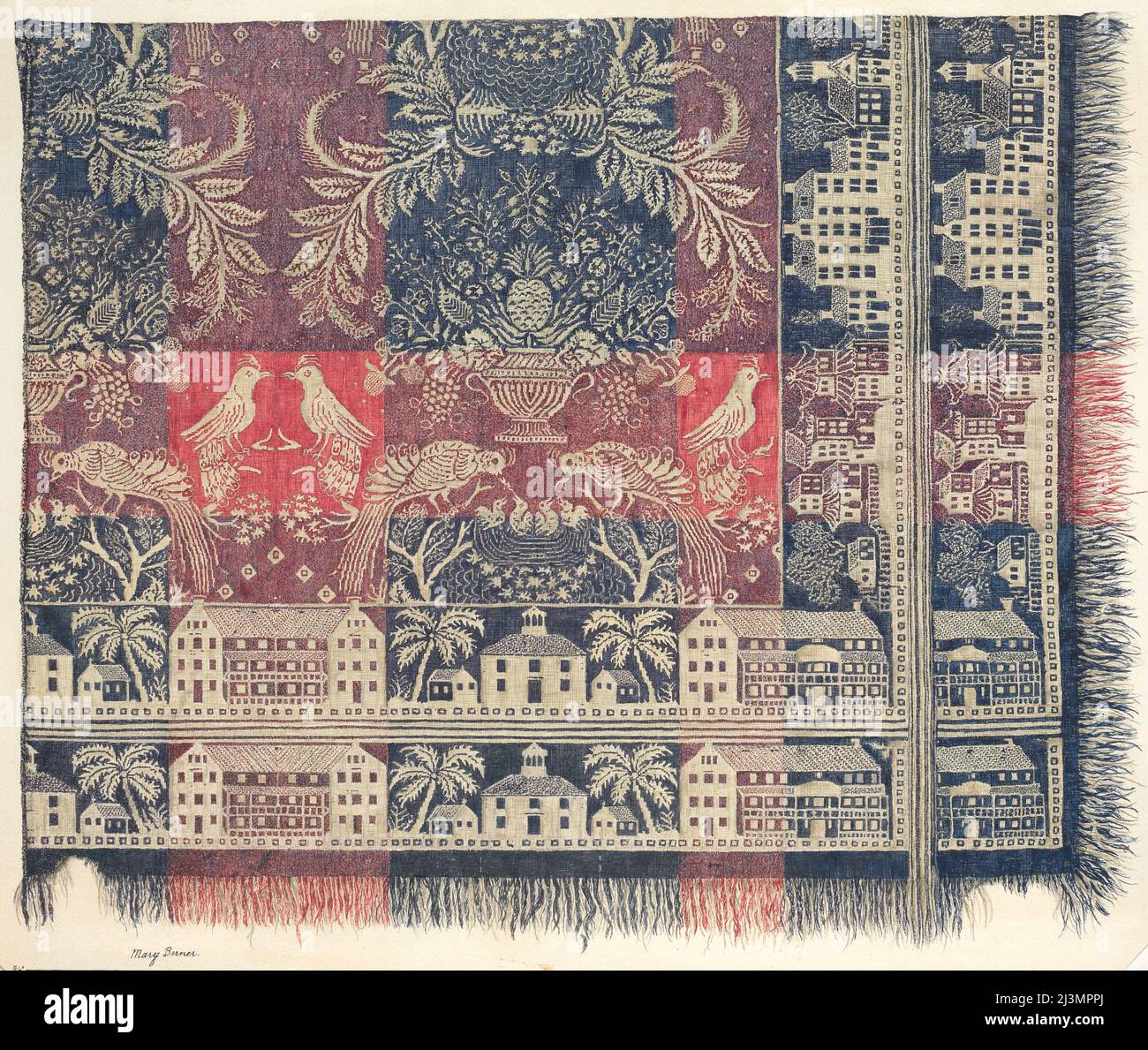 Floral jacquard hi-res stock photography and images - Alamy