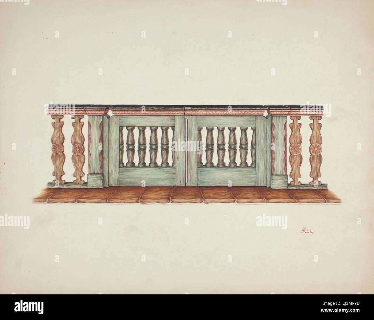 Decorative hand railings hi-res stock photography and images - Alamy