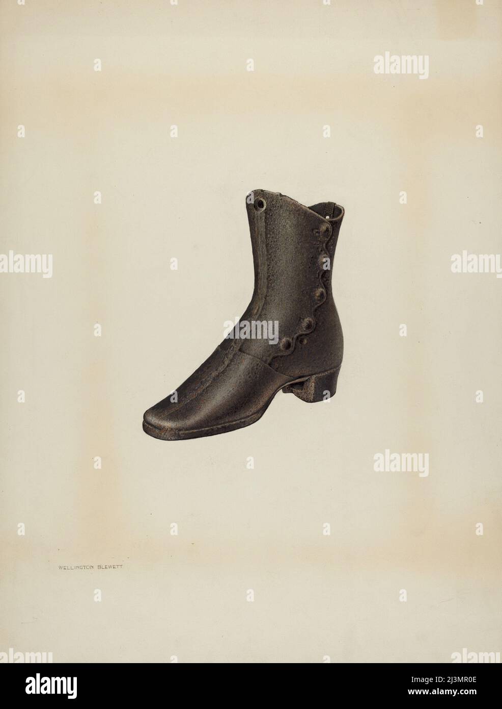 Iron Mannequin Shoe, c. 1938 Stock Photo - Alamy