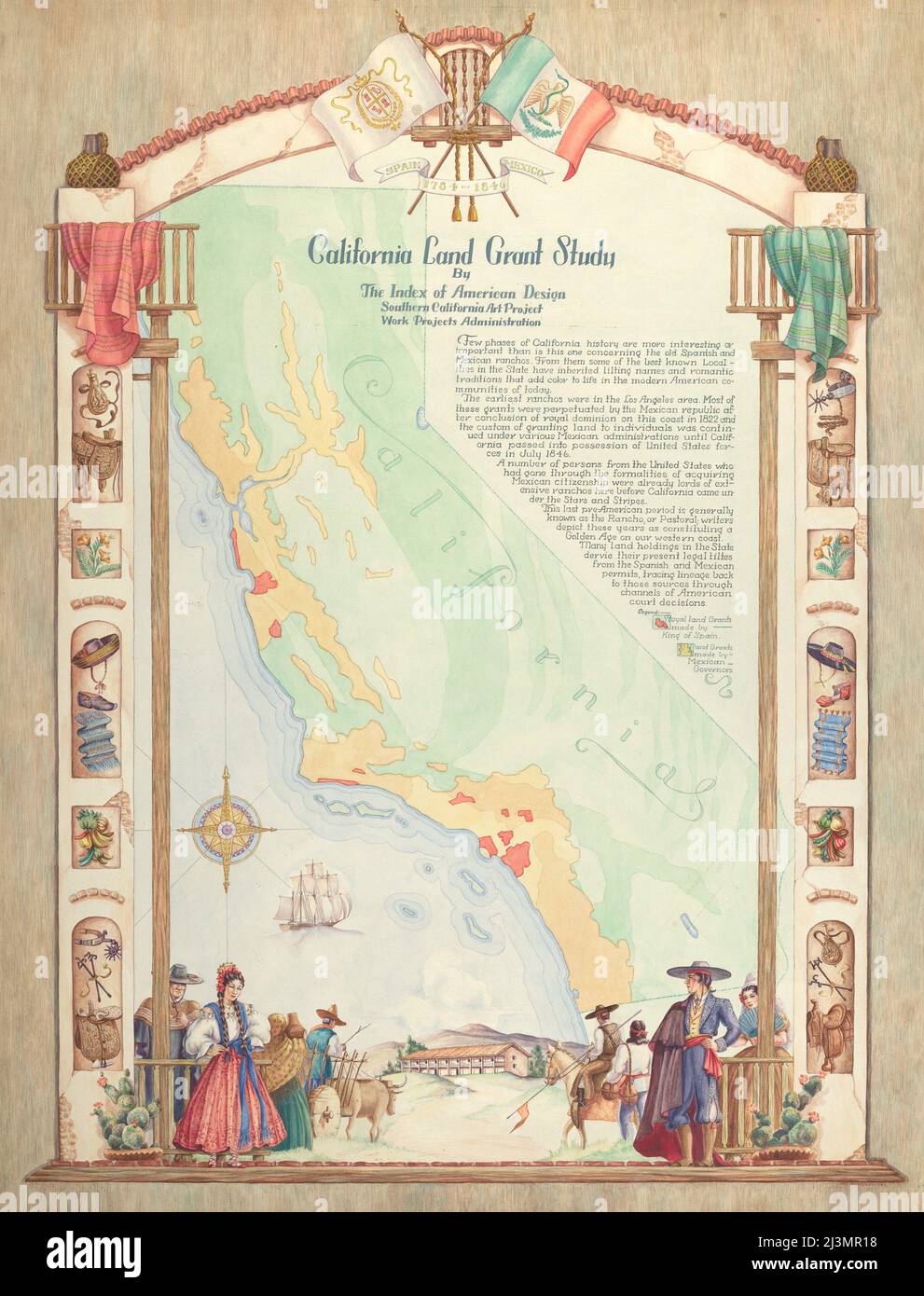 Map of grant hi-res stock photography and images - Alamy