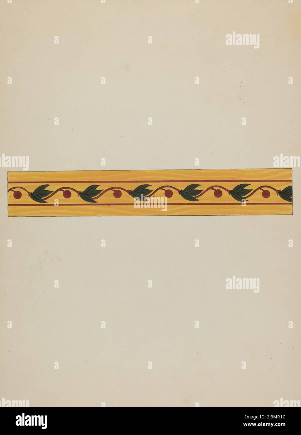 Decorative Panel from Rail Car Interior, c. 1936 Stock Photo - Alamy