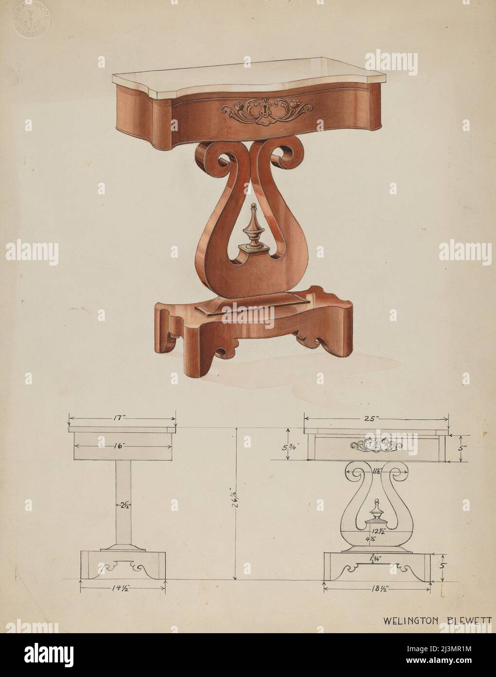 Table, c. 1936 Stock Photo - Alamy