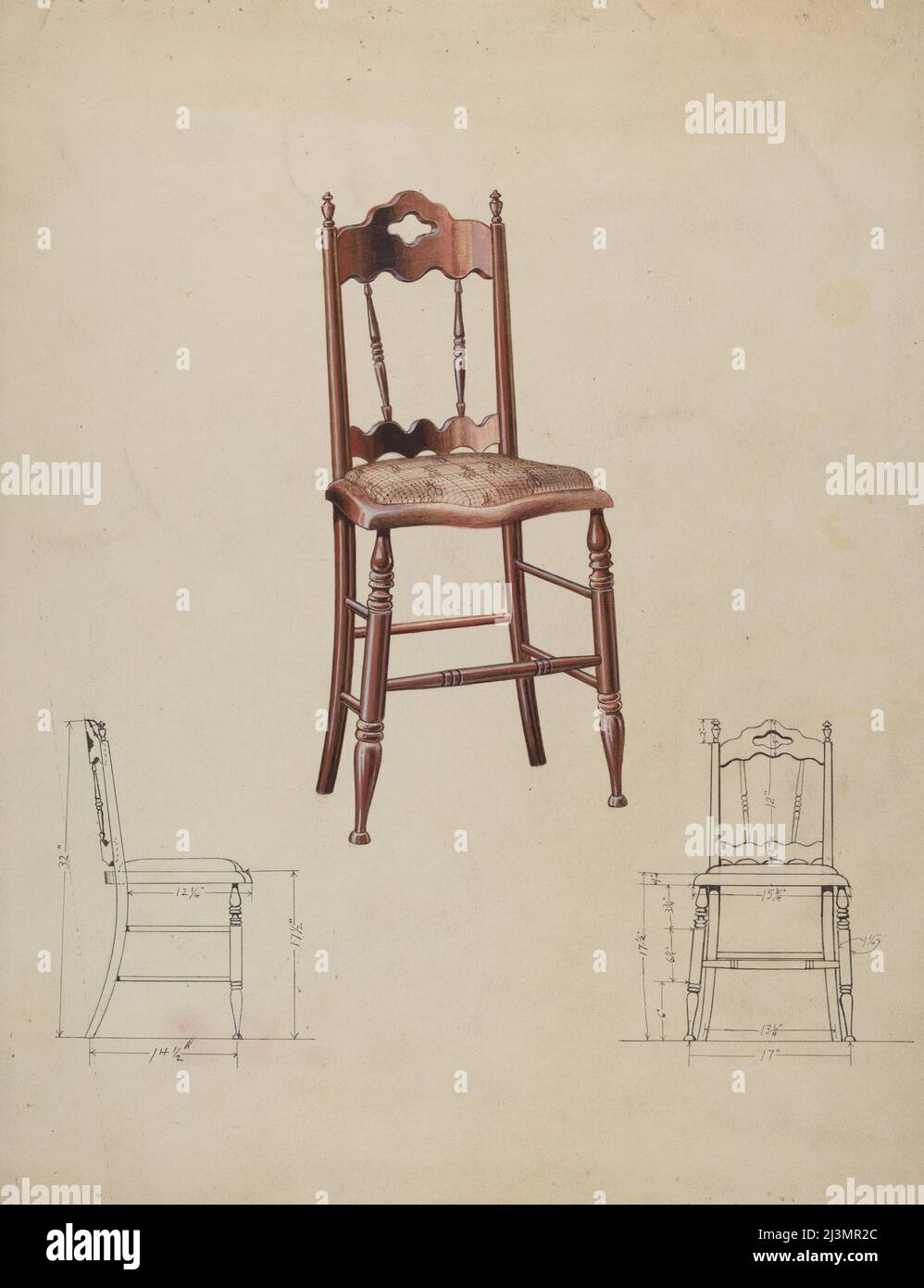 Chair, c. 1941 Stock Photo - Alamy