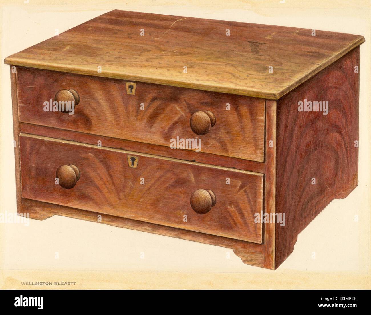 Bishop Hill: Chest, 1939 Stock Photo - Alamy