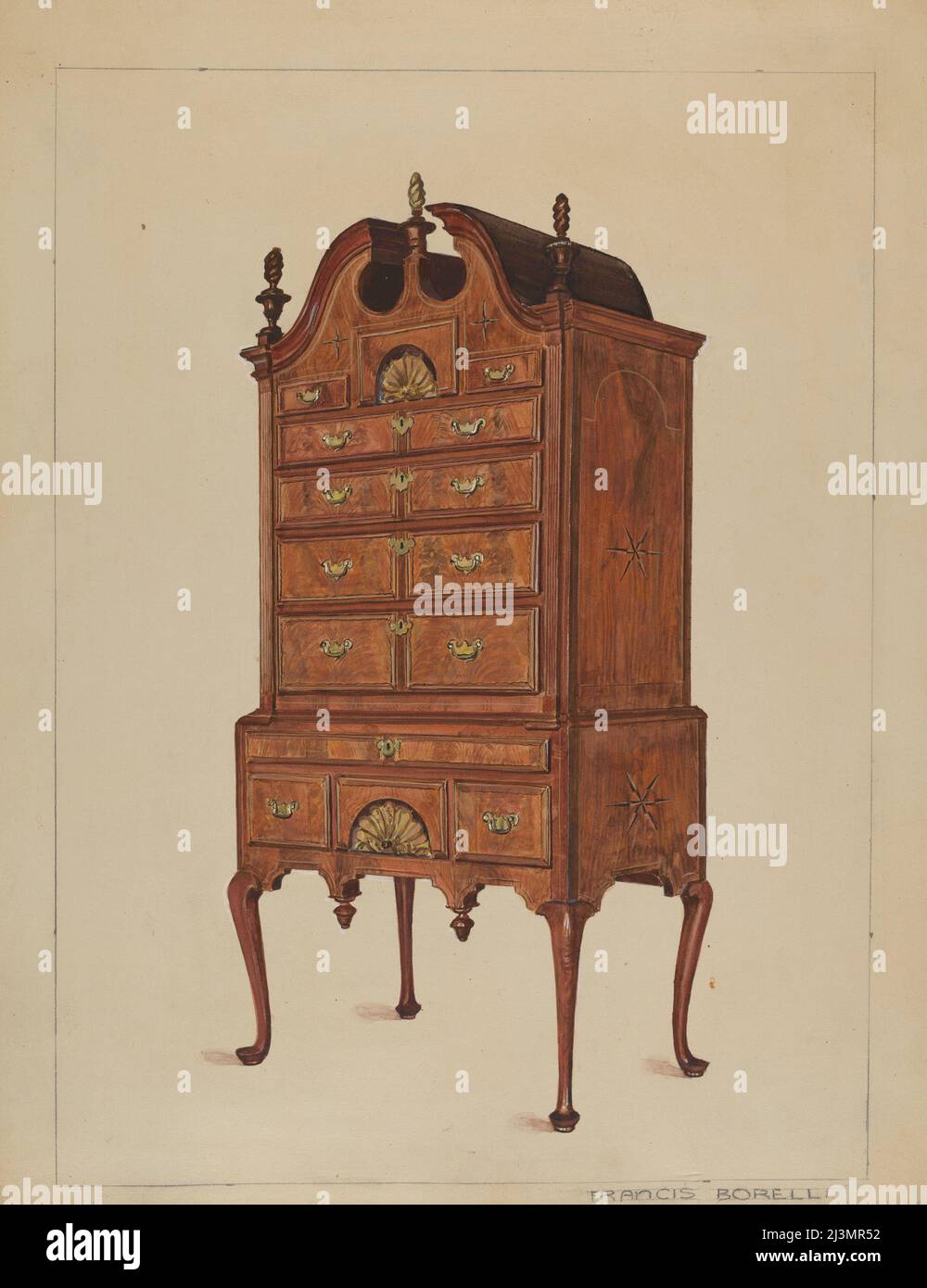 Highboy chest hi-res stock photography and images - Alamy