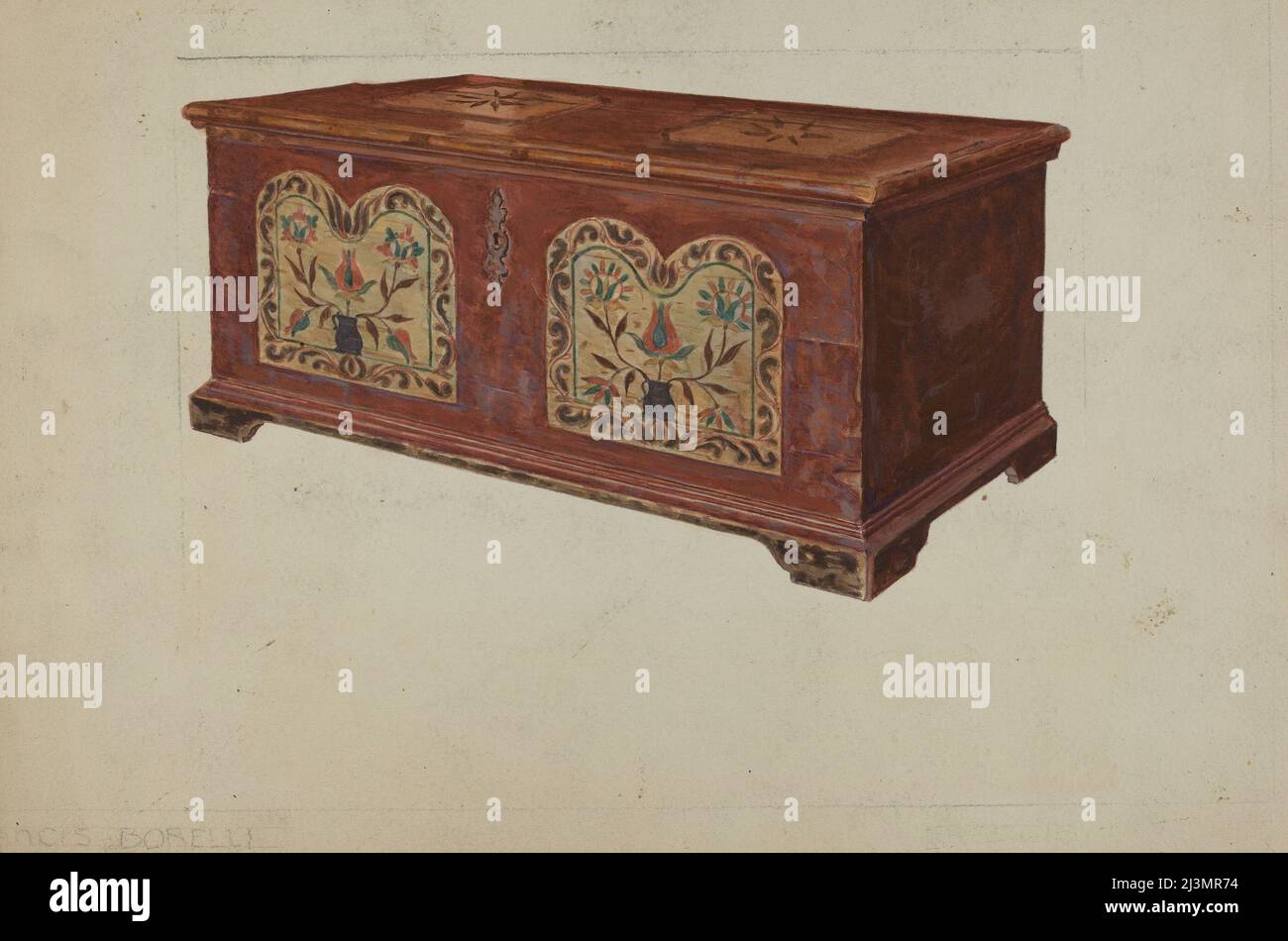 Dower chest hi-res stock photography and images - Alamy