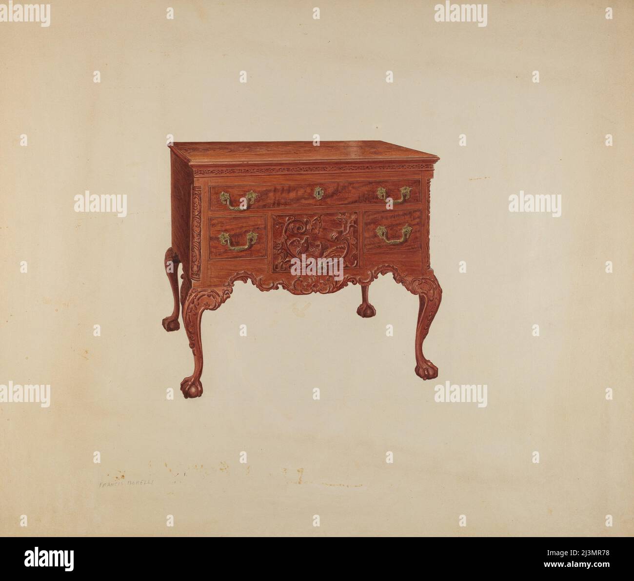 Lowboy table hi-res stock photography and images - Alamy