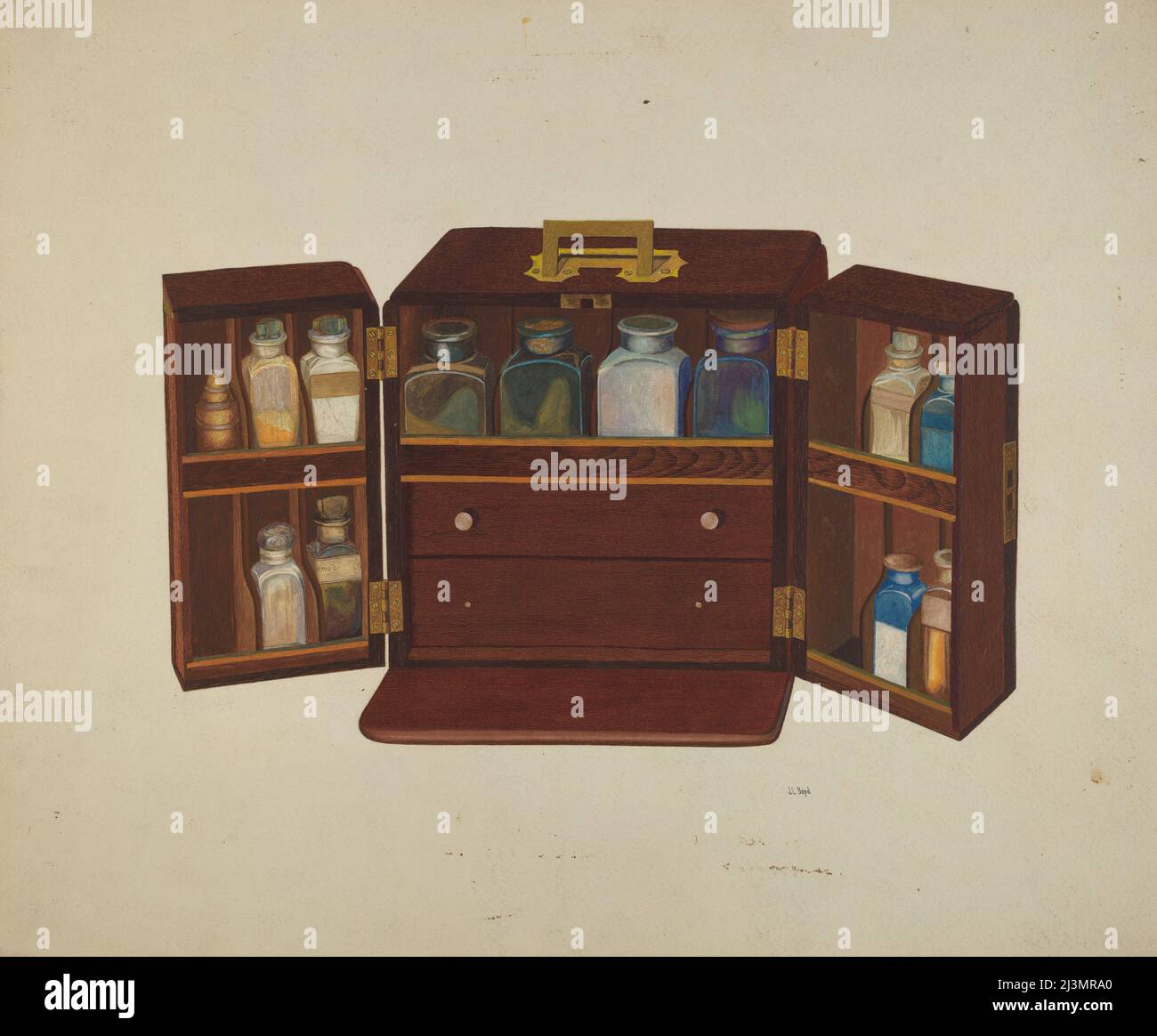 Medicine Chest, c. 1940 Stock Photo - Alamy