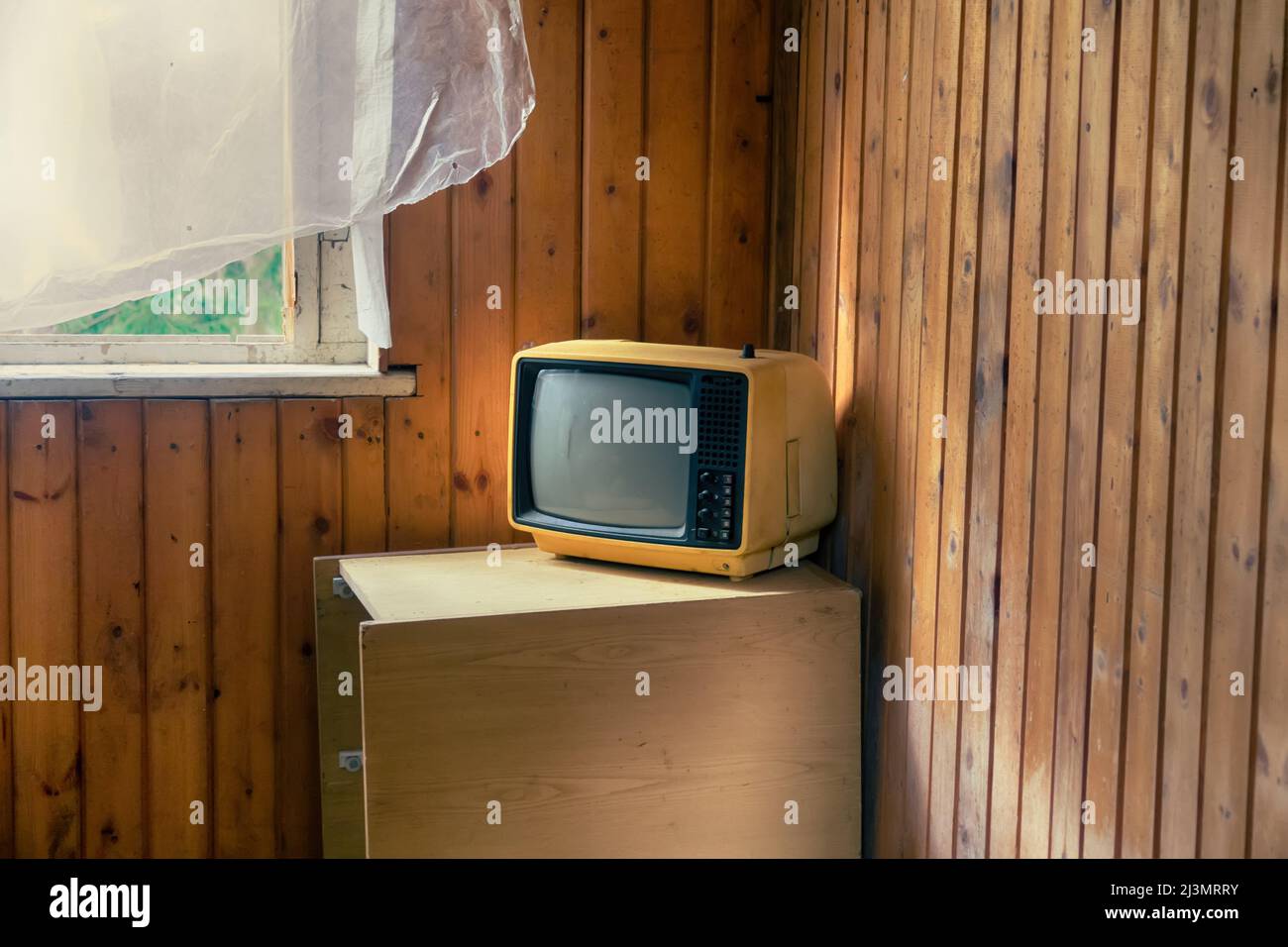 Old little TV Stock Photo - Alamy