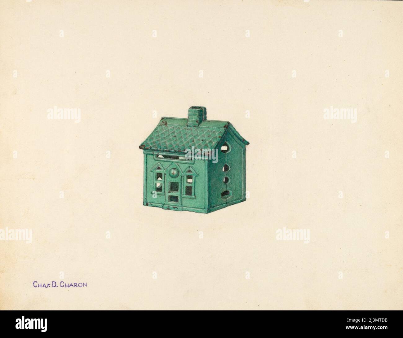 Penny Bank, c. 1940 Stock Photo - Alamy