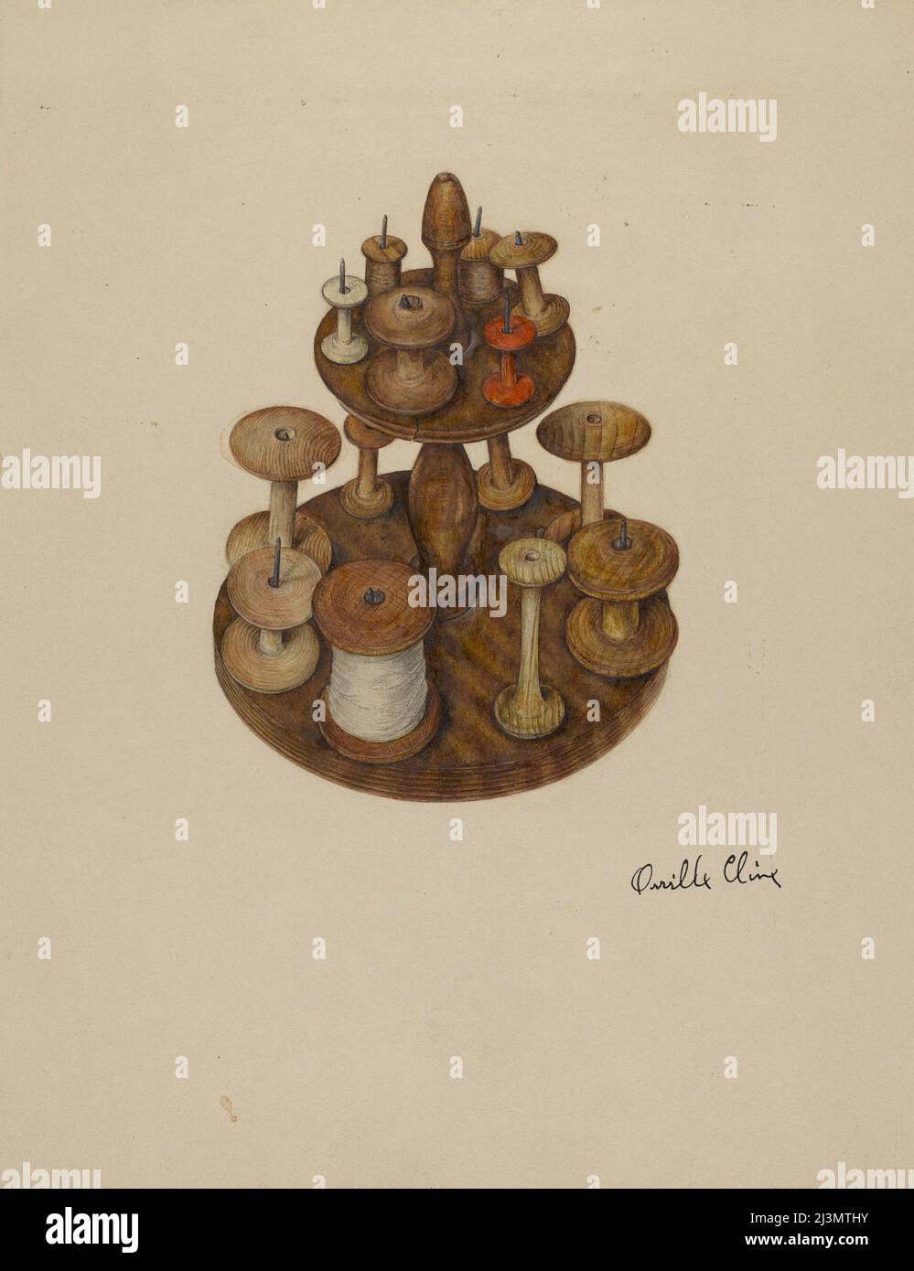 Spool thread rack hi-res stock photography and images - Alamy