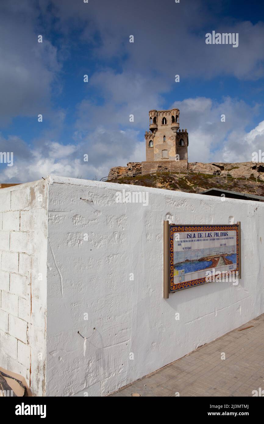 Old fort in Tarifa, Andalucia,Spain - the meeting point of ...