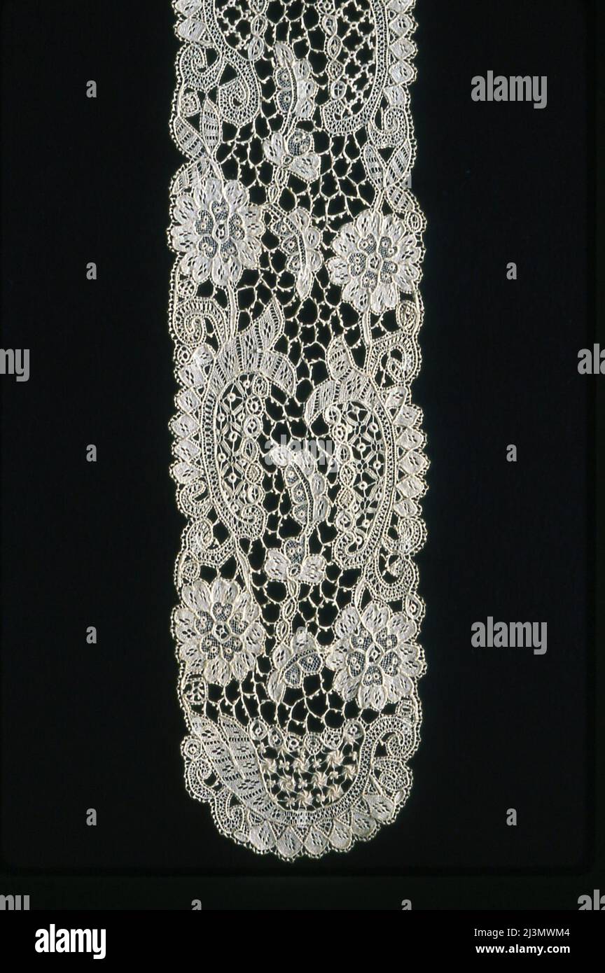 Pair of Lappets (Joined), Ireland, 1870s/90s Stock Photo - Alamy