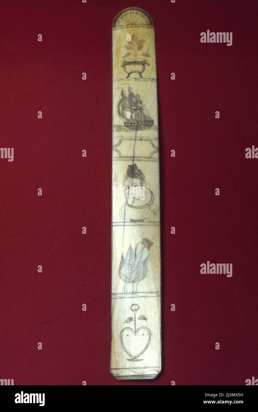 Busk (Corset Stay), Holland, c. 1800/10 Stock Photo - Alamy